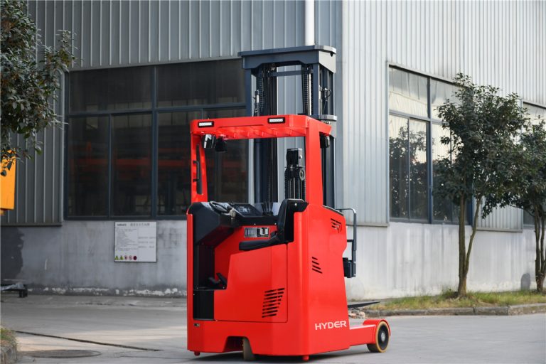 Hyder 48V seated high mast reach truck forklift - Hyder Forklift
